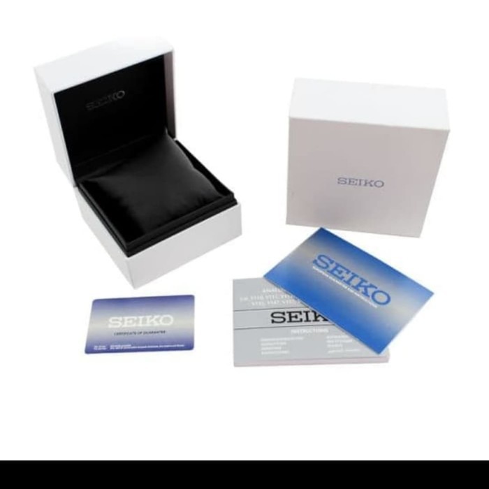 Jual Box Original Seiko + manual book + Paper bag lengkap | Shopee ...