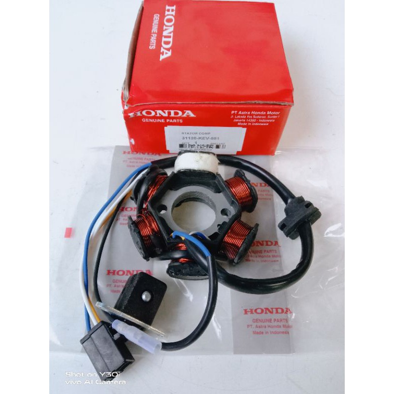 Jual Spul stator Assy Honda grand legenda Astrea Supra lama KEV ori | Shopee Indonesia