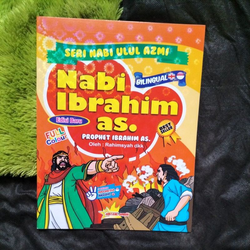 Jual ORIGINAL BUKU SERI NABI ULUL AZMI BILINGUAL NABI IBRAHIM AS FULL ...