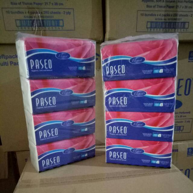 Jual Tissu Paseo Elegant 280 Sheet. Harga per pcs. | Shopee Indonesia