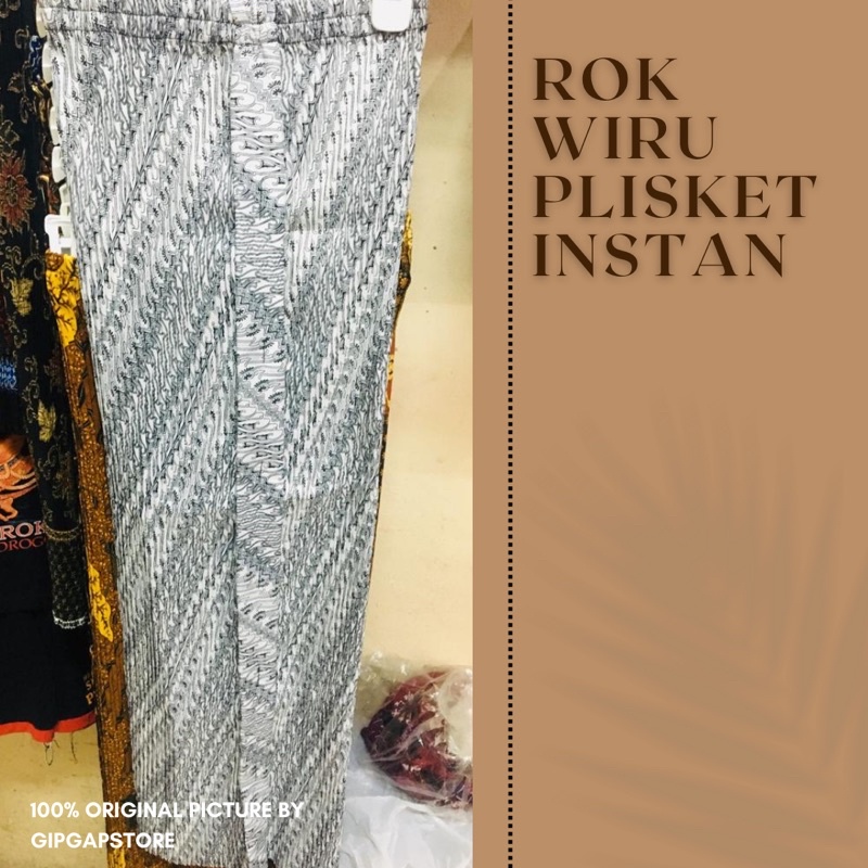 Jual Rok Wiru Dan Plisket Bathik Dewasa | Shopee Indonesia