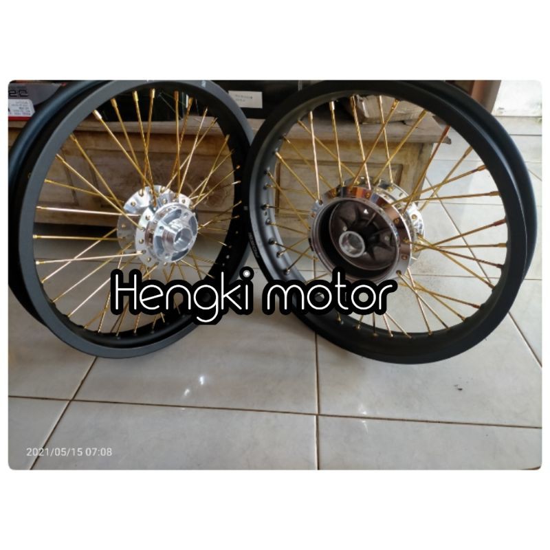 Jual velg rk king ring 17 uk 160/185 warna hitam | Shopee Indonesia