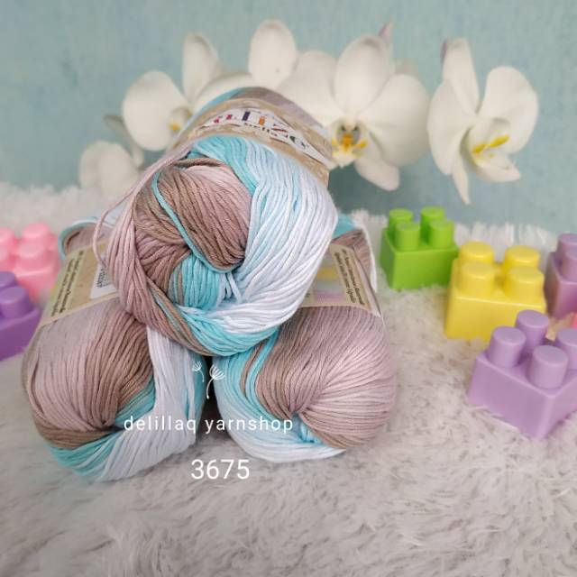 Jual Benang Rajut Alize Bella Batik 3675 | Shopee Indonesia