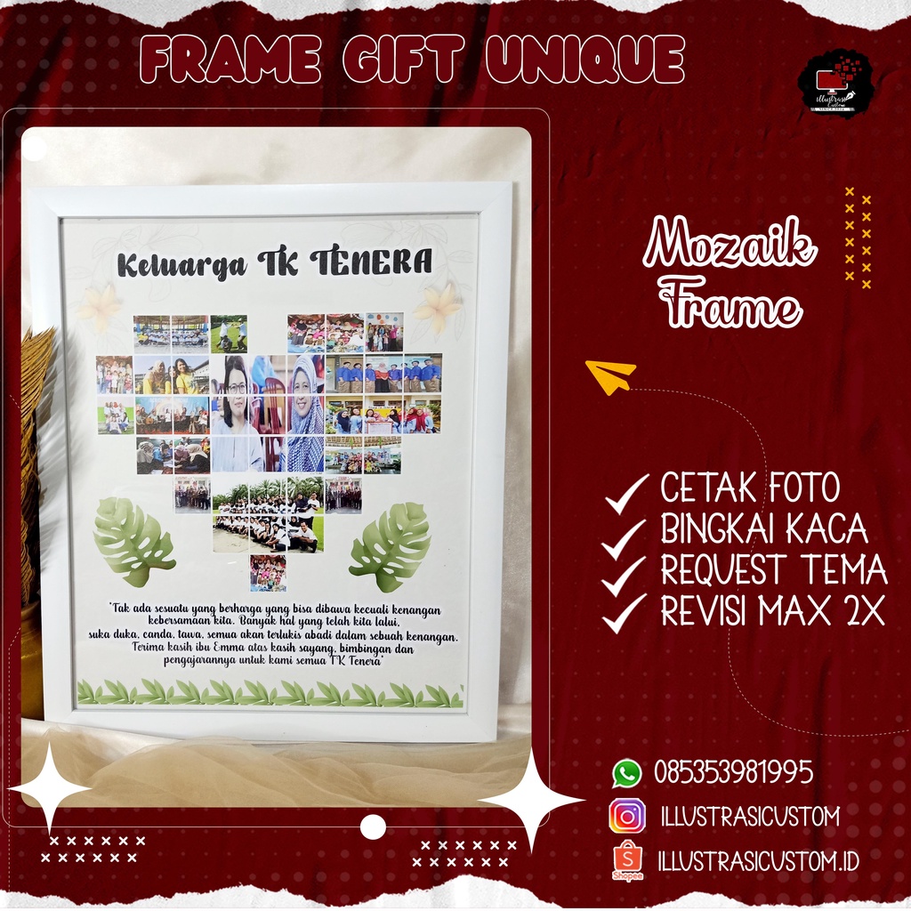 Jual Mozaik Frame datar | Shopee Indonesia