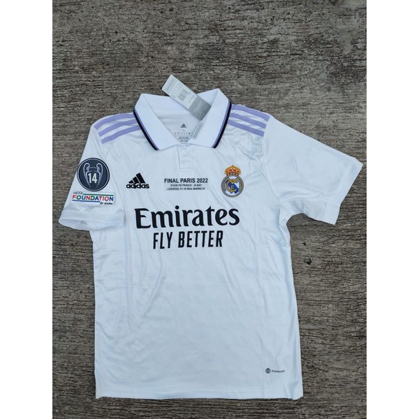 Jual Fullpatch UCL 14 + MDT FINAL PARIS Jersey Madridd home terbaru ...