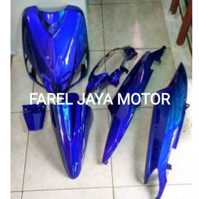 Jual Cover body halus Mio lama old biru | Shopee Indonesia