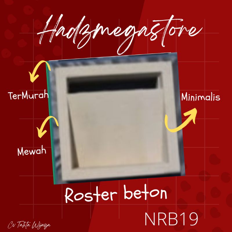 Jual Roster Beton Minimalis Loster Beton minimalis All Motif/Roster ...