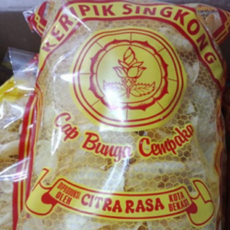 Jual Keripik Singkong Bunga Cempaka 250g | Shopee Indonesia