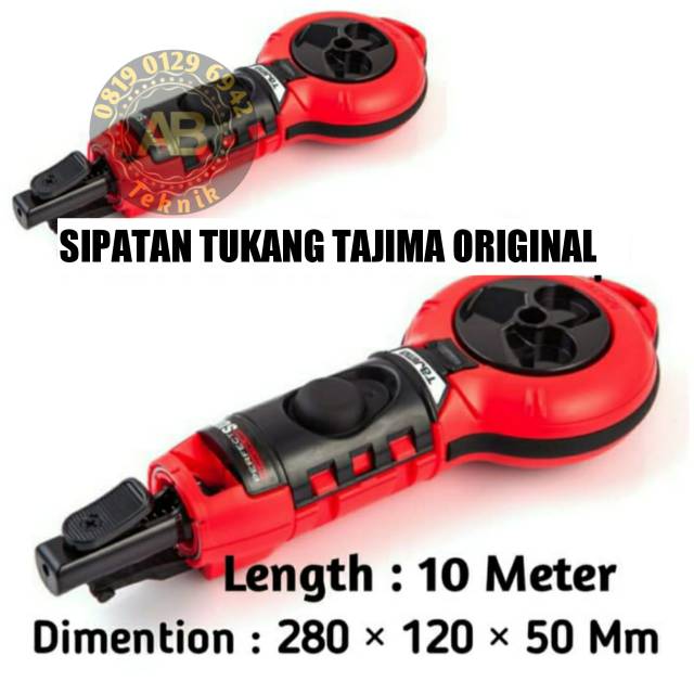 Jual SIPATAN TUKANG 10 METER ORIGINAL TAJIMA PS - SUM - R CALK LINE ...