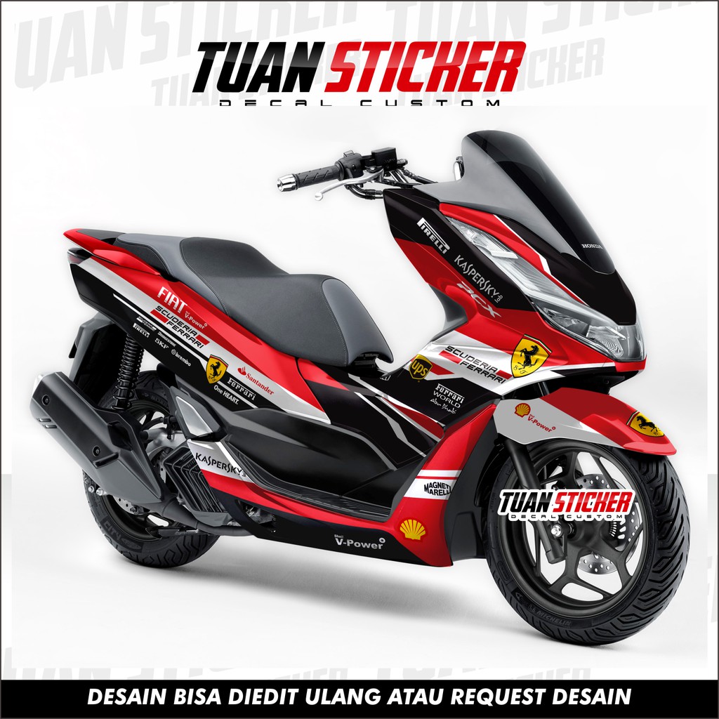 Jual Sticker decal PCX 160 , Striping PCX full body 160 , Sticker PCX ...