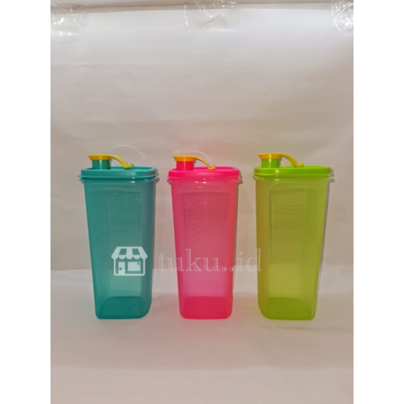 Jual botol minum 1,3liter/botol plastik aneka warna/drink jar | Shopee ...