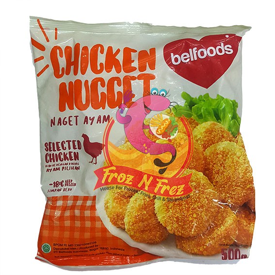 Jual BELFOODS FAVORITE Chicken Nugget 500 Gram | Shopee Indonesia