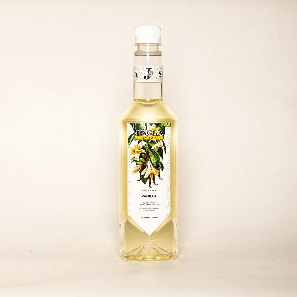 Jual JINGGA Vanilla Syrup 750 ml - Sirup Vanila Untuk Kopi dan Minuman ...