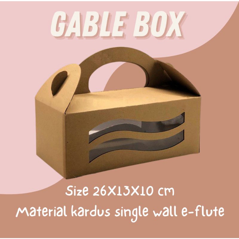 Jual Dus Box Tenteng Kardus Packaging Jinjing Carry Pack 26x13x10 cm ...