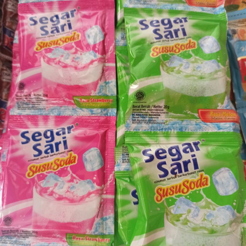 Jual Minuman Segar Sari Susu Soda 20g | Shopee Indonesia