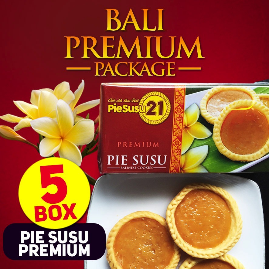 Jual Pie Susu 21 Bali Premium Pack (5 box @6pcs) | Shopee Indonesia
