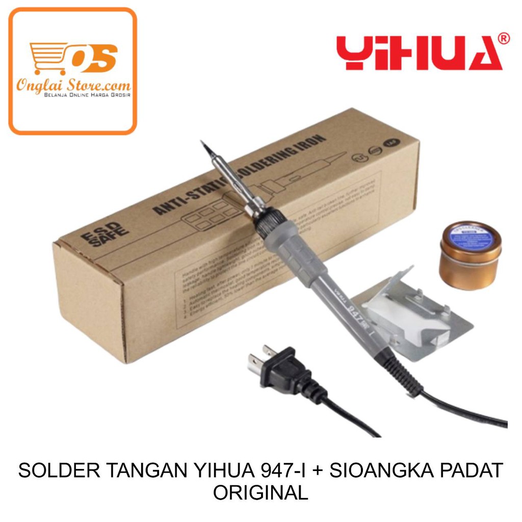 Jual Solder Tangan YIHUA 947-I + Siongka Padat Original (HARGA PROMO) | Shopee Indonesia