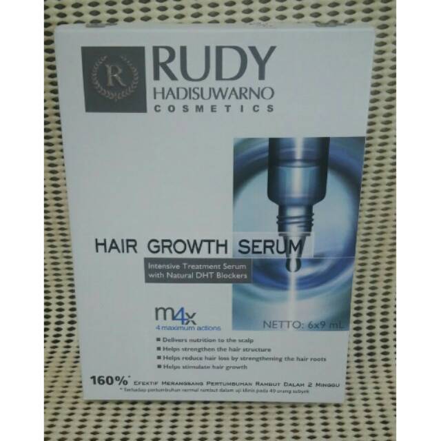 Jual Serum Rambut Hair Growth Serum Rudy Hadisuwarno | Shopee Indonesia
