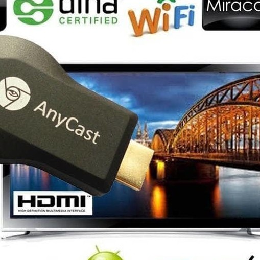Jual Anycast Ezcast Dongle Screen Mirroring / Wireless Display Receiver | Shopee Indonesia