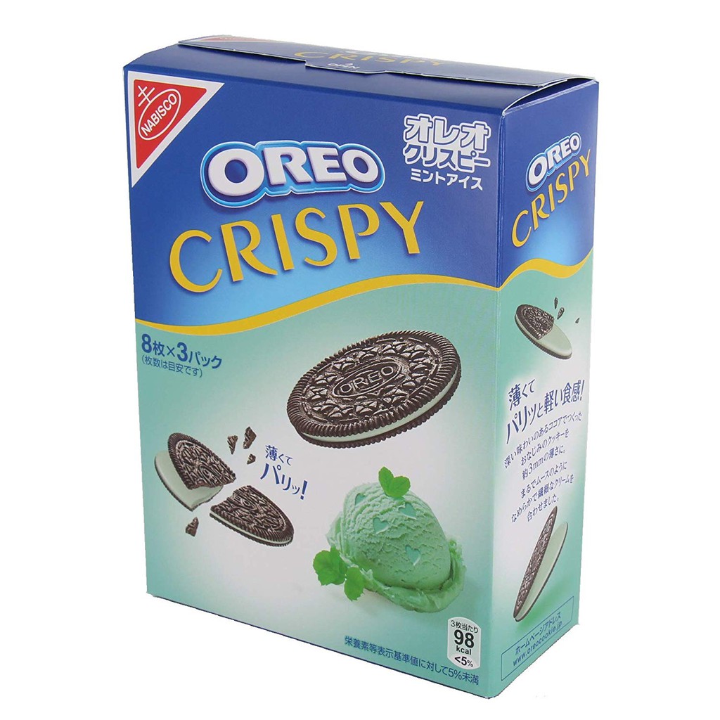 Jual Oreo Crispy Mint Ice (Oreo Japan) | Shopee Indonesia