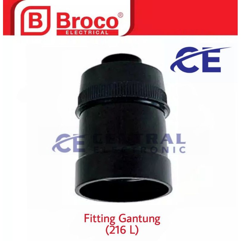 Jual Fitting Lampu Gantung BROCO, 216 L / Fitting Gantung | Shopee Indonesia