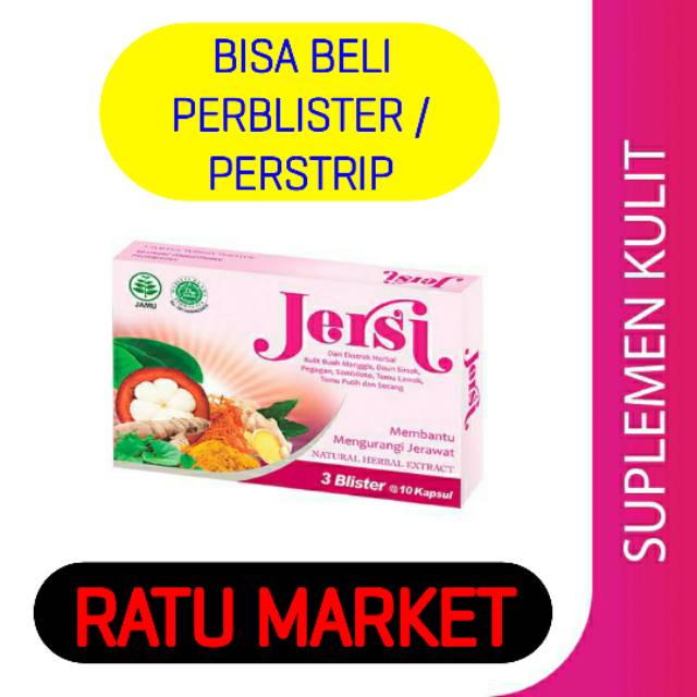 Jual JERSI HERBAL ISI 30 KAPSUL NATURAL HERBAL EXTRACT | Shopee Indonesia
