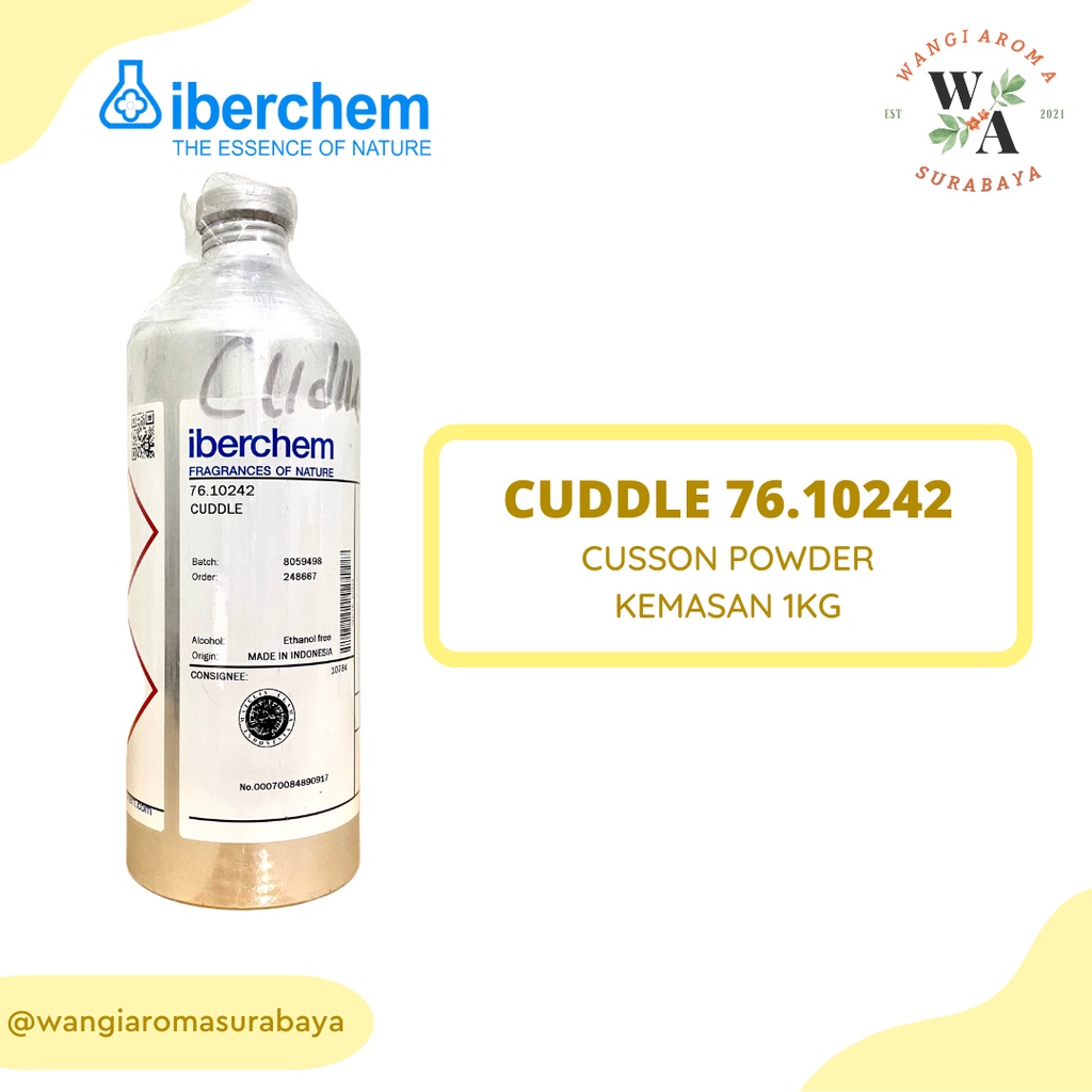 Jual Bibit Parfum Cuddle by Iberchem Searah Bedak Bayi / Bibit Parfum ...