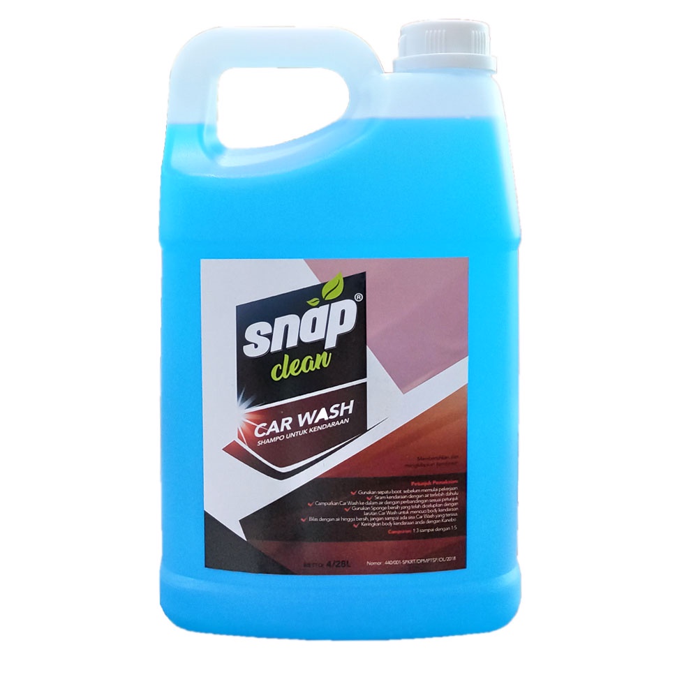 Jual Car wash Sabun Cuci Mobil SNAP CLEAN 4LITER | Shopee Indonesia