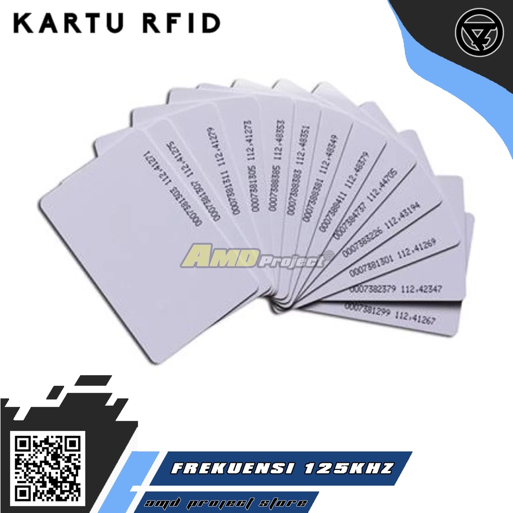 Jual Kartu RFID 125khz Card 125 KHz Kartu Akses Absen (Read Only) | Shopee Indonesia