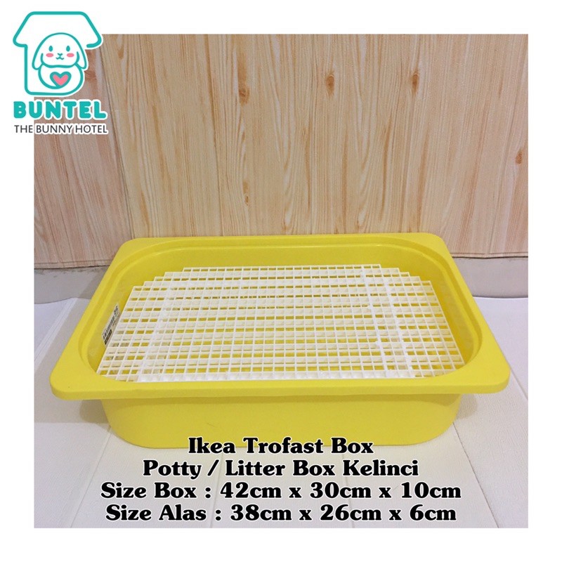 Jual Potty / Litter Box / Pet Toilet dgn Alas Handmade utk Kelinci ...