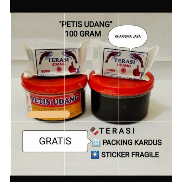 Jual Petis Udang Khas Cirebon 100 gram | Shopee Indonesia