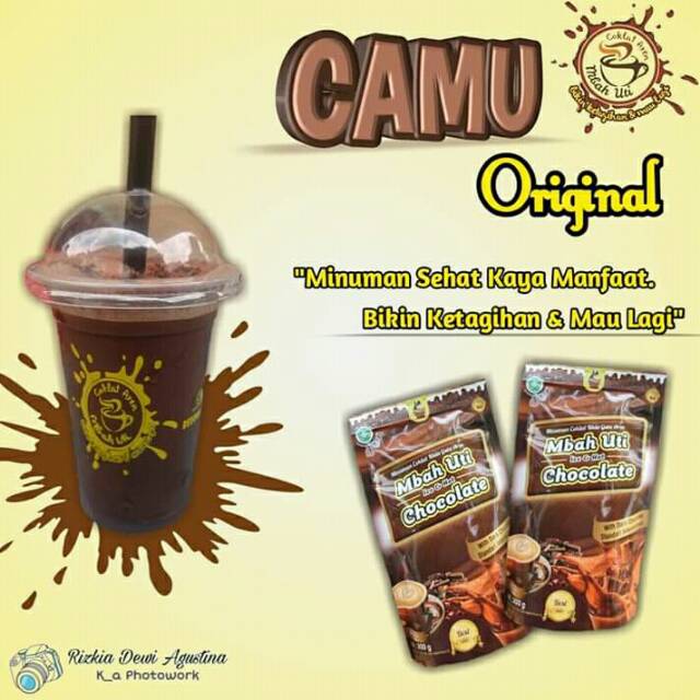 Jual CAMU - MINUMAN COKLAT PREMIUM GULA AREN MBAH UTI 300 GRAM,bubuk ...