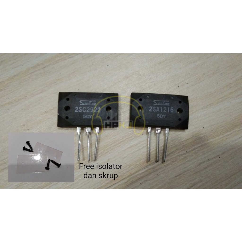 Jual Transistor sanken original Japan 2sc2922 2sa1216 5dy | Shopee Indonesia