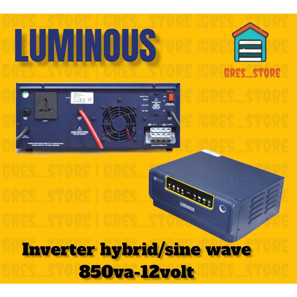 Jual Luminous Solar Hybrid 850VA SOLAR HYBRID Pure Sine Wave 850VA ...