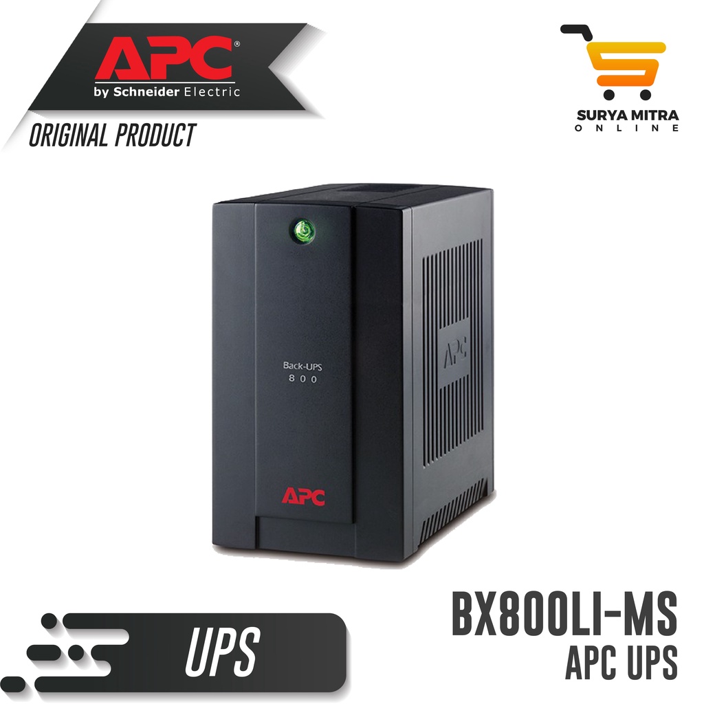 Jual UPS APC BX800LIMS 800VA 230V AVR | Shopee Indonesia