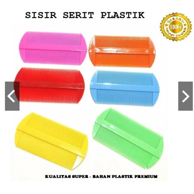 Jual Sisir SERIT PLASTIK / Sisir Kutu Plastik Premium / Sisir Kerep ...