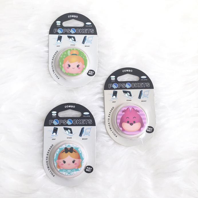 Jual Pop Socket Disney (Tinkerbell, Alice, Chesire) Terkini | Shopee ...