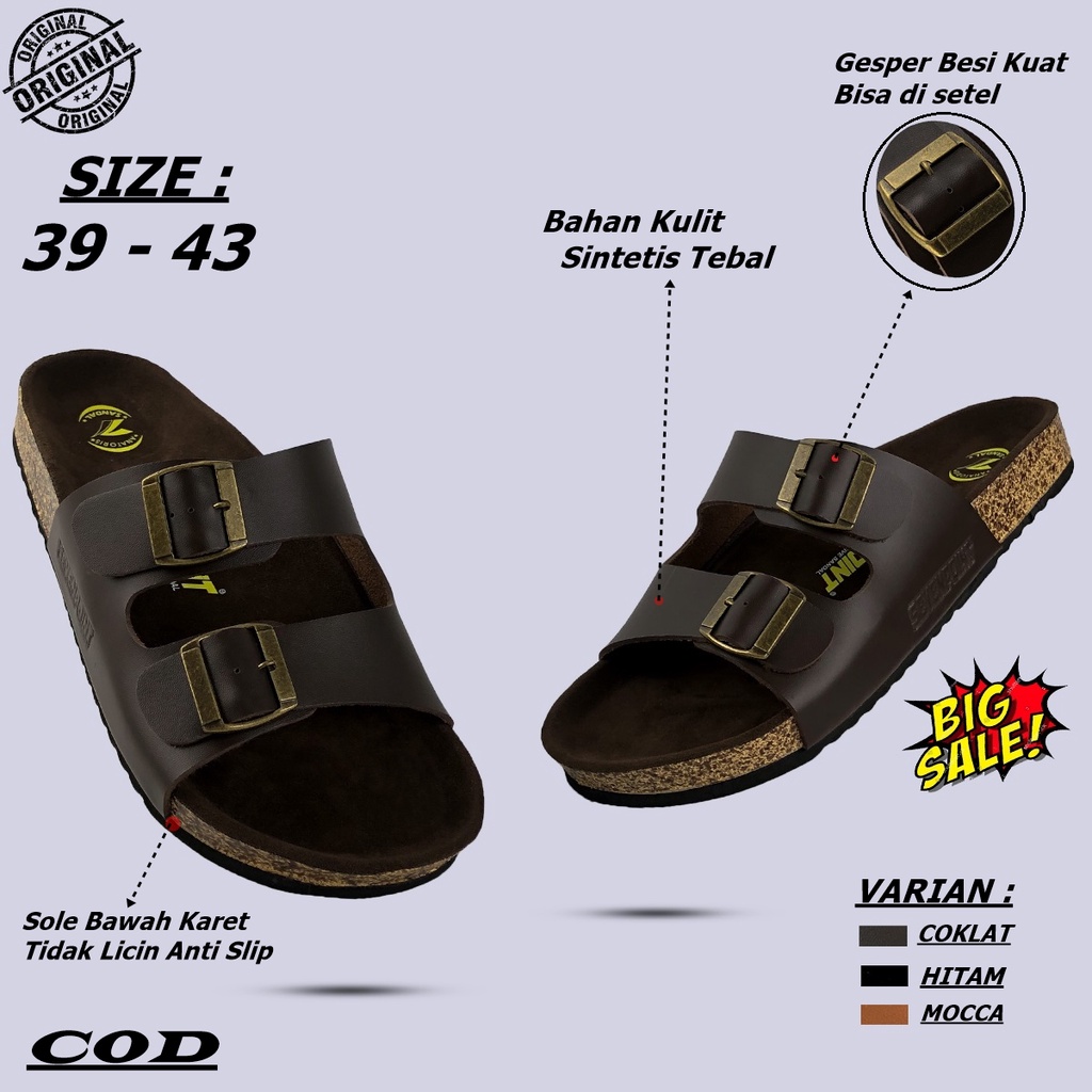 Jual Sendal Slide Slop Selop Puyuh Original Sevenpoint Kekinian Birken ...