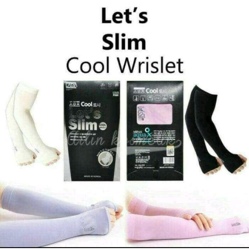 Jual (ORIGINAL LETS SLIM) Mangset Manset Tangan Korea / Pelindung ...