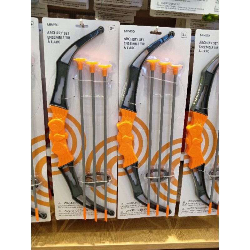 Jual Miniso Archery set mainan panahan anak | Shopee Indonesia