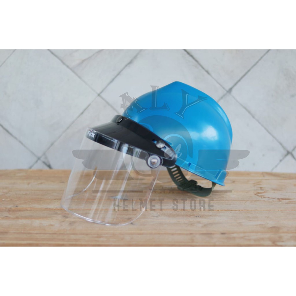 Jual HELM APD/APD FACE SHIELD / PELINDUNG MUKA/HELM APD | Shopee Indonesia