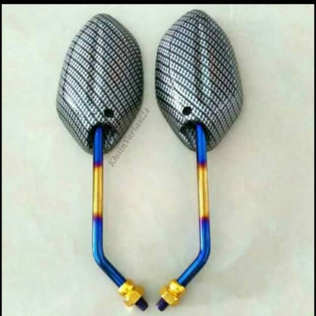 Jual Spion karbon twotone Honda Yamaha tiang panjang | Shopee Indonesia