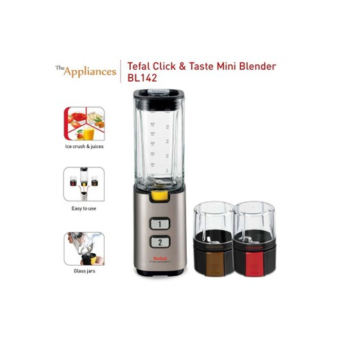 Jual Tefal Click & Taste Mini Glass Blender BL142A42 | Shopee Indonesia