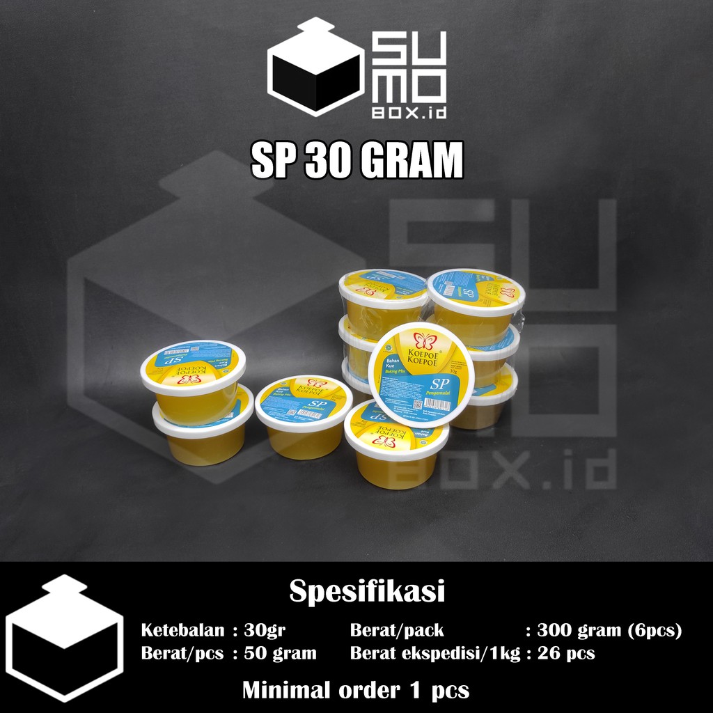 Jual SP S P koepoe koepoe 30gram / Cake Emulsifier Bolu / Bahan Kue ...