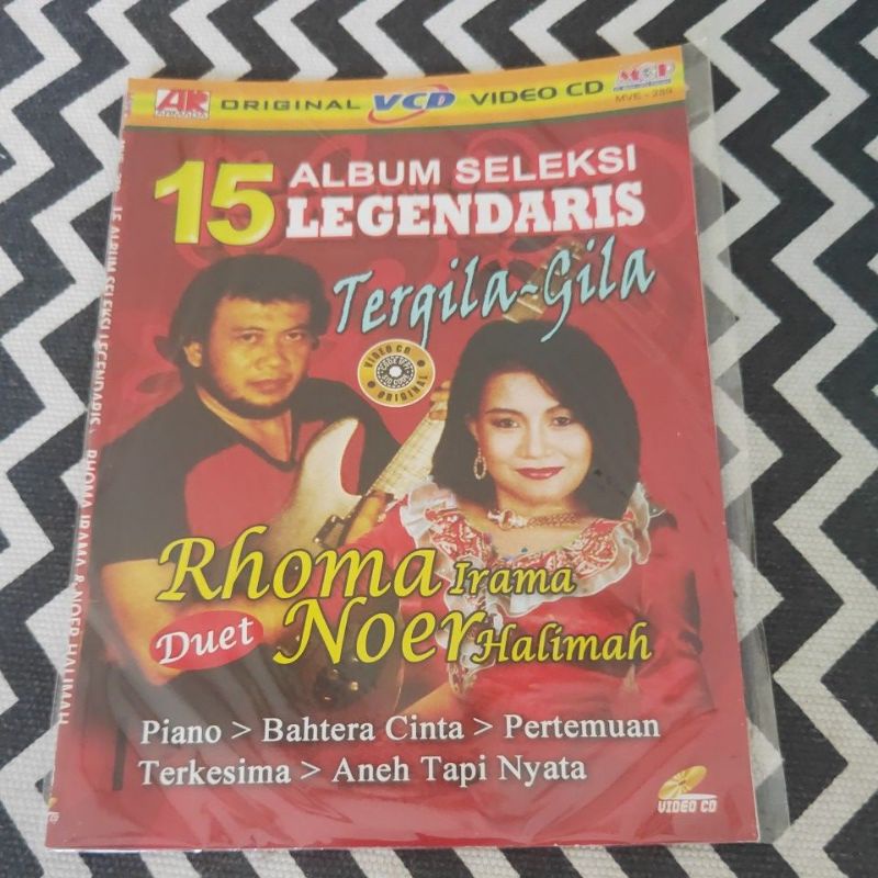 Jual VCD KARAOKE ORIGINAL 15 ALBUM SELEKSI LEGENDARIS RHOMA IRAMA DUET NOER HALIMAH | Shopee ...