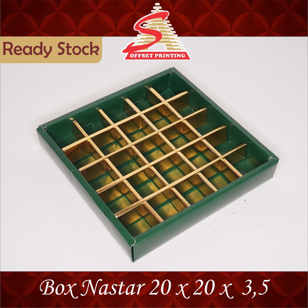 Jual Box Nastar/Box Coklat/Box Mochi (Inner isi 25pcs) | Shopee Indonesia