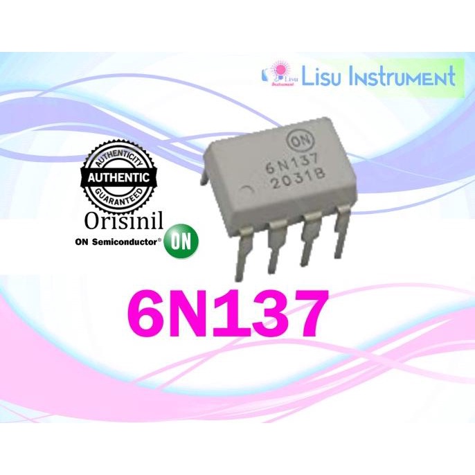 Jual Original 6N137 EL6N137 High Speed Optocouplers 5000Vrms DIP-8 lisuin90 Juara | Shopee Indonesia