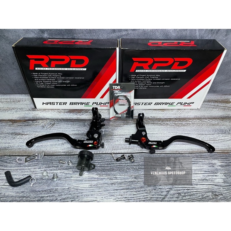 Jual Paket Master Rem RPD By TDR 17MM + Kopling / Rem Matic | Shopee ...