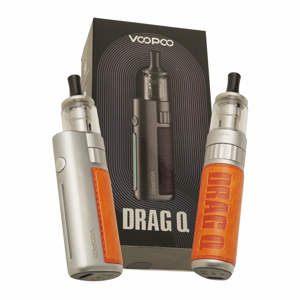Jual Pod Vape Drag Q Pod Kit MTL Vitality Orange 1250Mah Authentic By ...