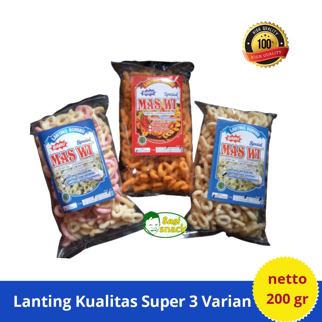 Jual LANTING BUMBU Khas Jogja Fresh dan Renyah 200 Gr | Shopee Indonesia